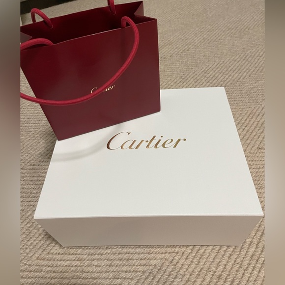 Cartier | Accessories | Cartier Box And Shopping Bag | Poshmark
